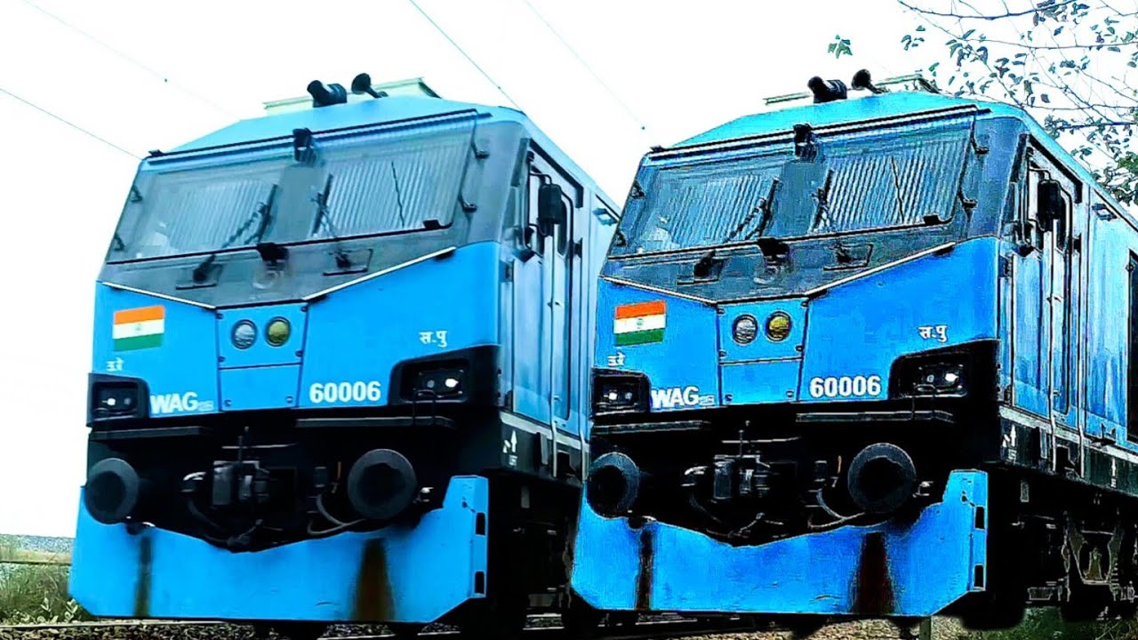 WAG12 : Most Powerful Electric Locomotive of Indian Railway - YouTube