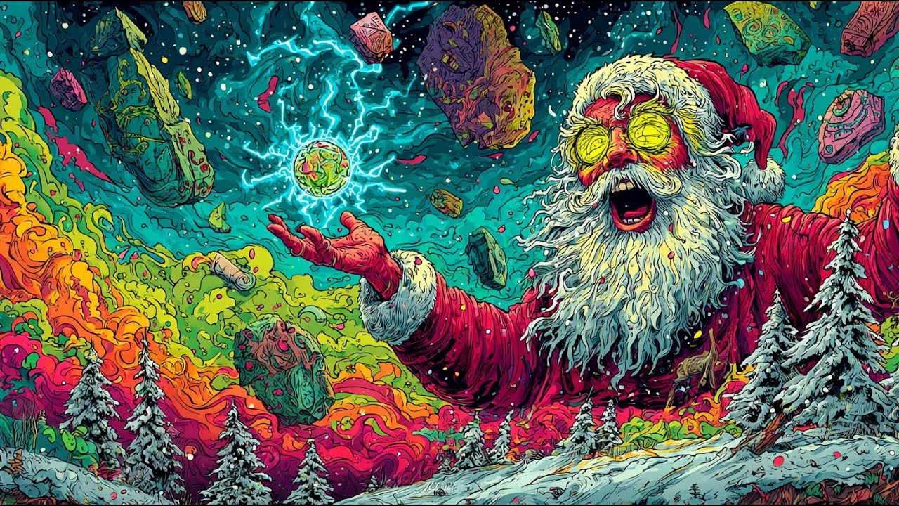 Cosmic Christmas Rituals - Santa Shamanic Trance 🎅 [01/08] Psytrance ...
