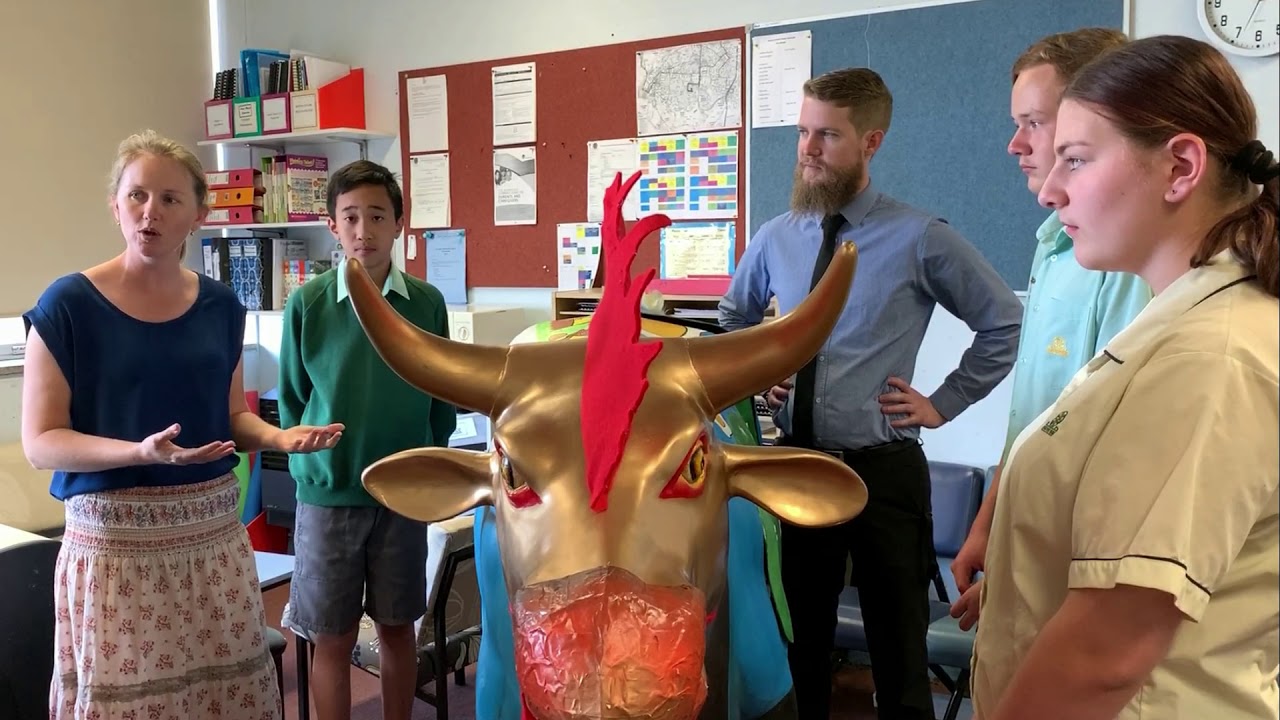 Students at Picnic Point High interview teacher Lisa Gourlay and ...
