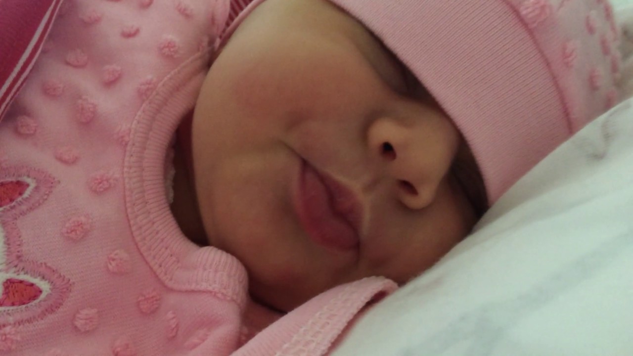 Newborn Baby's First Emotions (just three days old) - YouTube