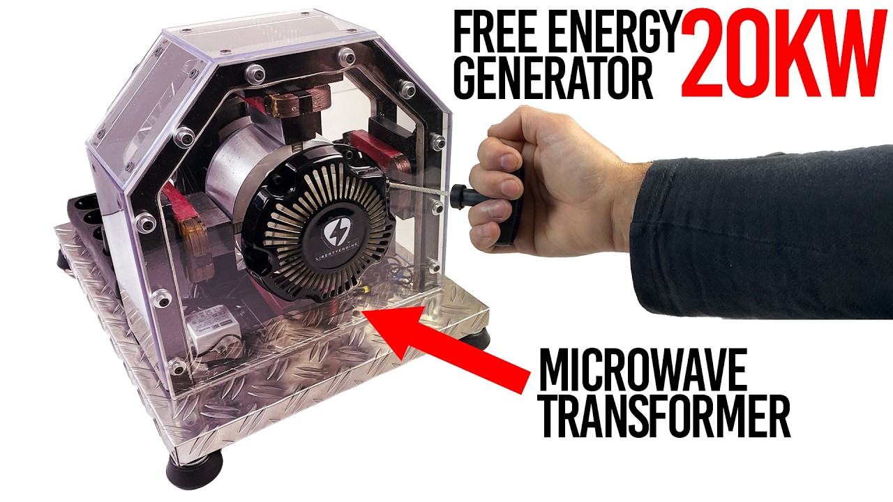 How to Build a 20kW 110-220 Volt FREE ENERGY Generator - YouTube