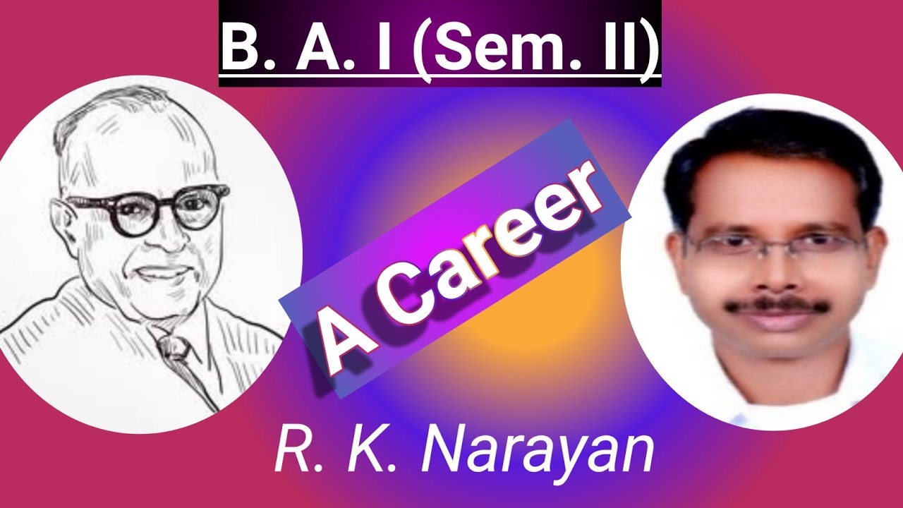 'A Career' (एक व्यवसाय) by R. K. Narayan. - YouTube