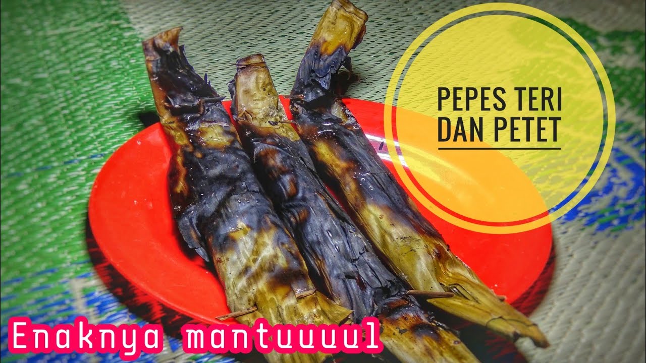 Resep Pepes teri kelapa petet - YouTube