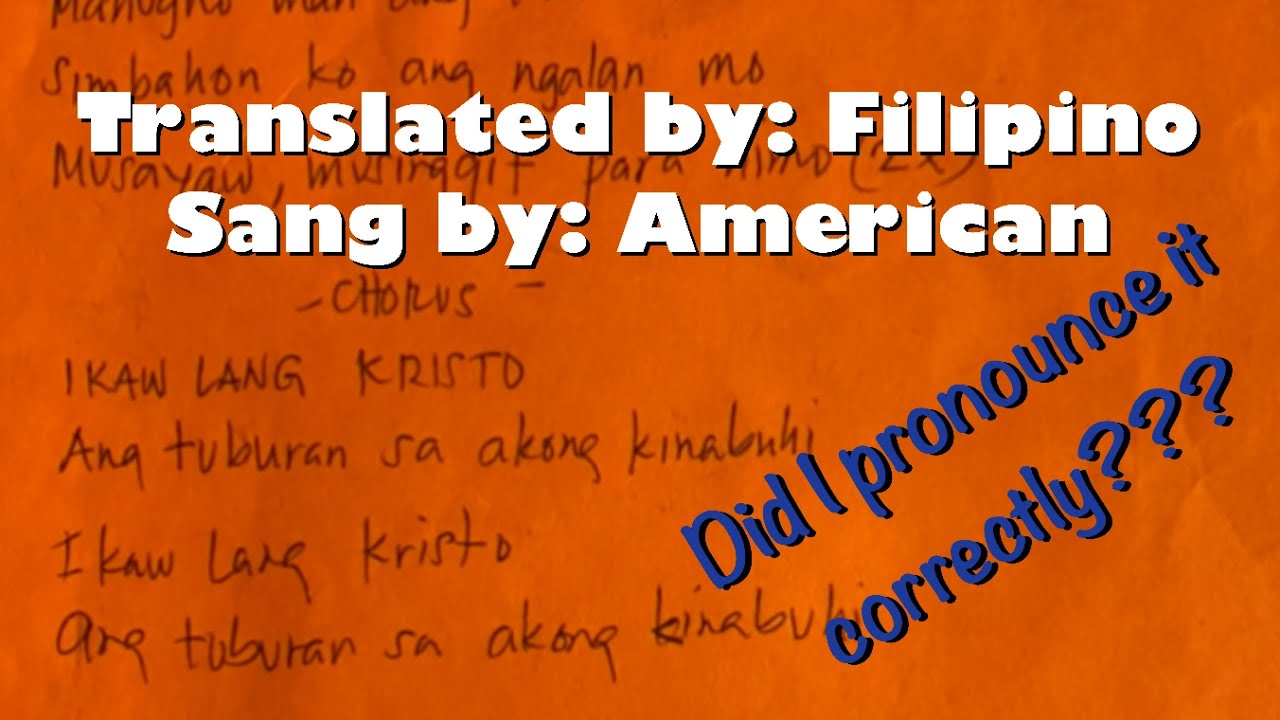 Bisaya Version - One Way Jesus Lyric Video (Philippines) - YouTube