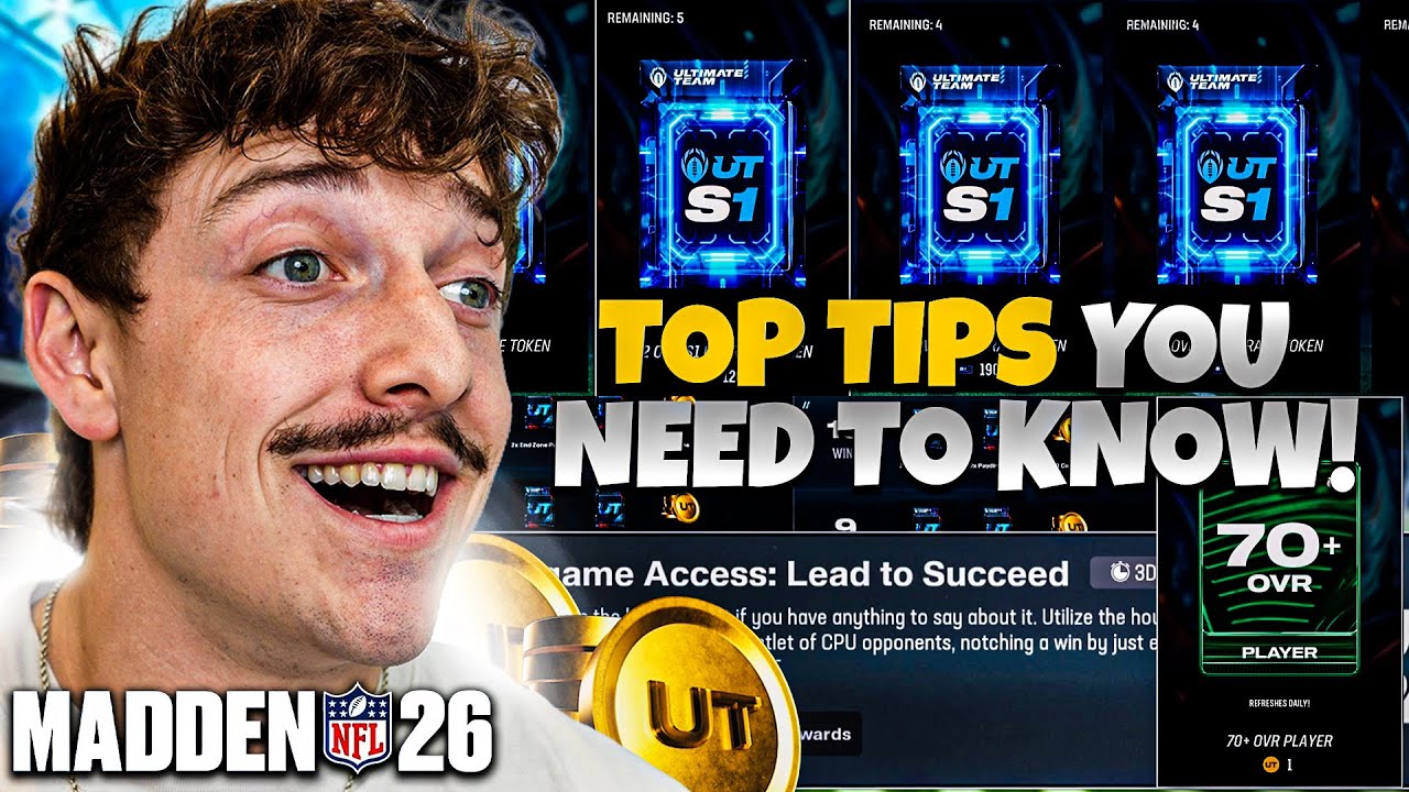 5 TIPS you NEED to know in Madden 26 Ultimate Team! - YouTube