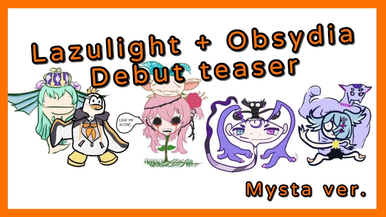 【Nijisanji EN】Lazulight + Obsydia Debut teaser【Mysta ver.】 - YouTube