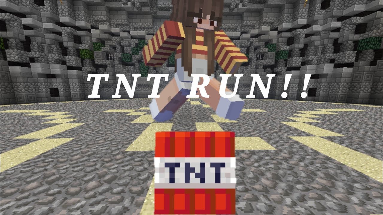 Playing TNT Run In Minecraft Hypixel - YouTube