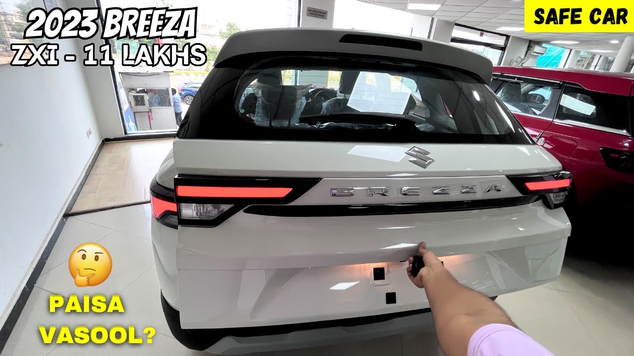 2023 Maruti Breeza ZXI with new Update ️ | Breeza - New Price , New ...