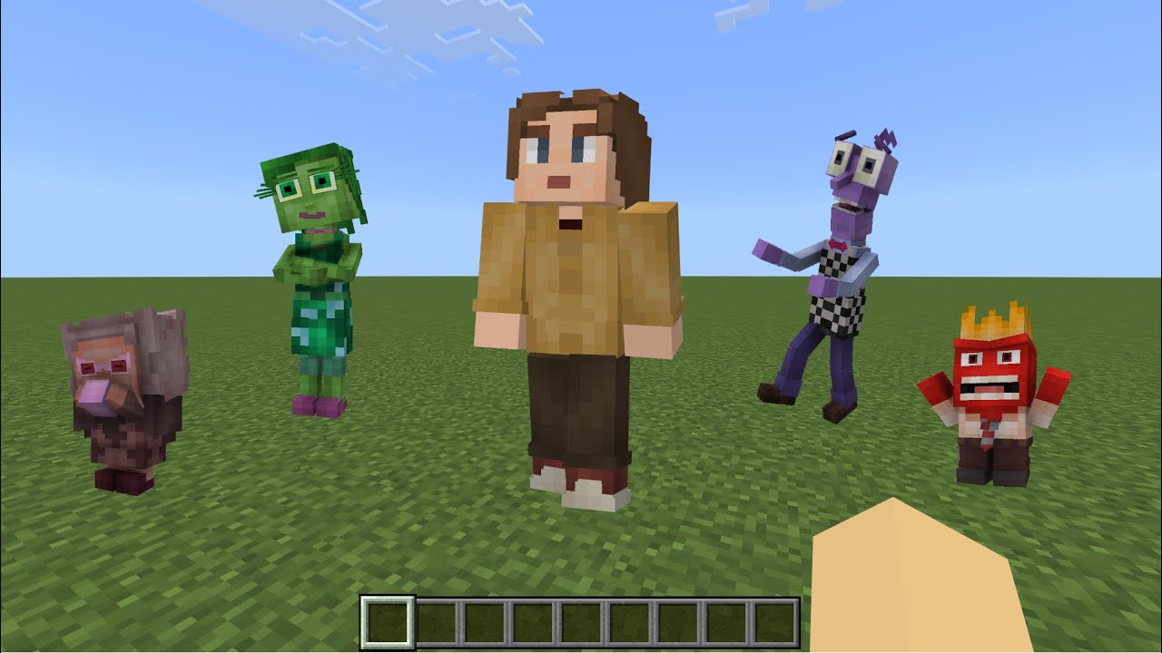 Inside Out 2 MOD UPDATE in Minecraft PE - YouTube