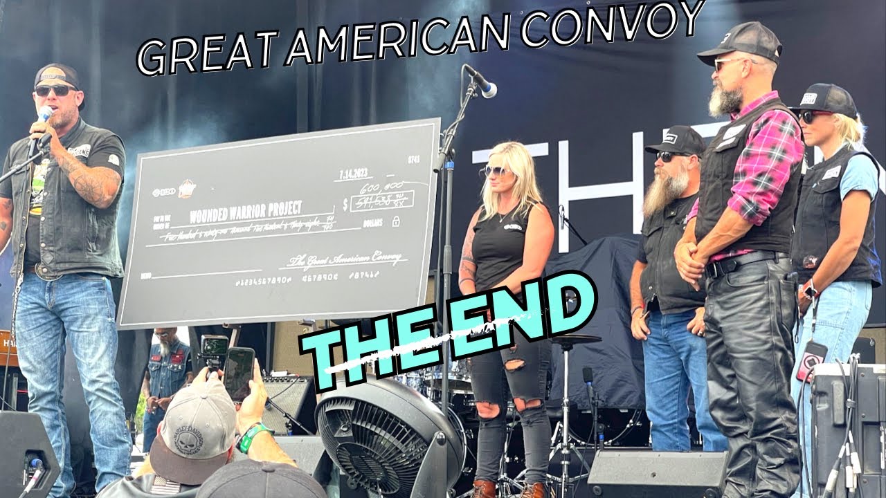 "The End" The Great American Convoy comes to a close. - YouTube