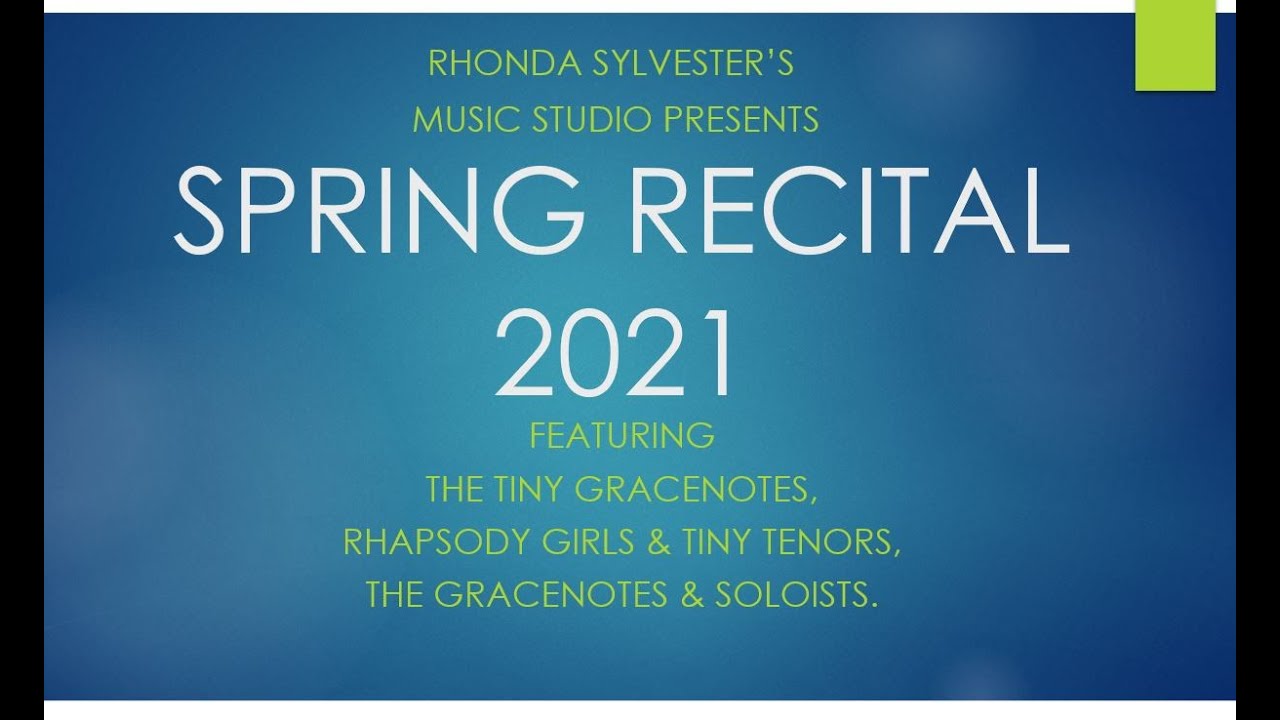 Spring Recital 2021 - YouTube