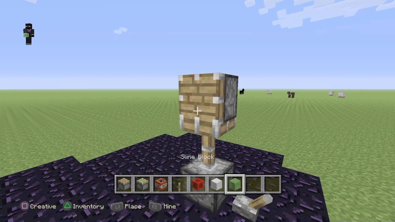 Minecraft ps4: How to build a redstone missile - YouTube