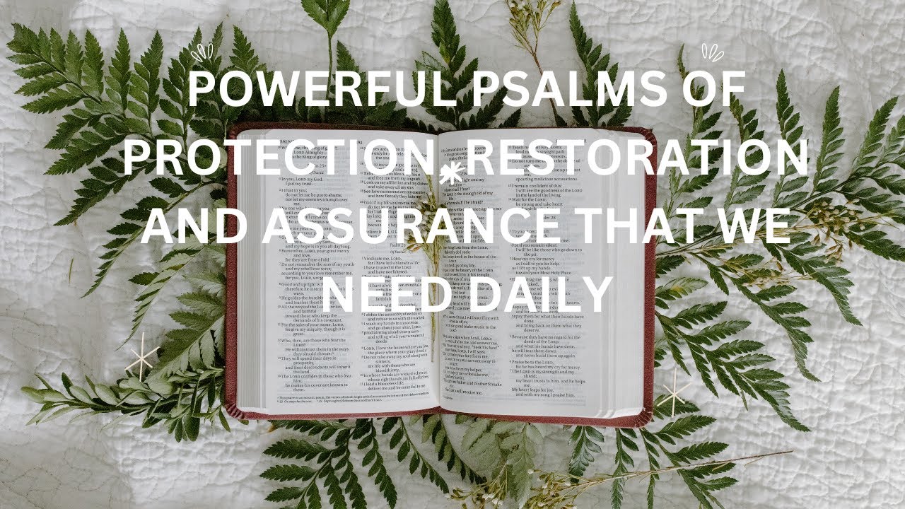 Powerful Psalms to make our own - YouTube