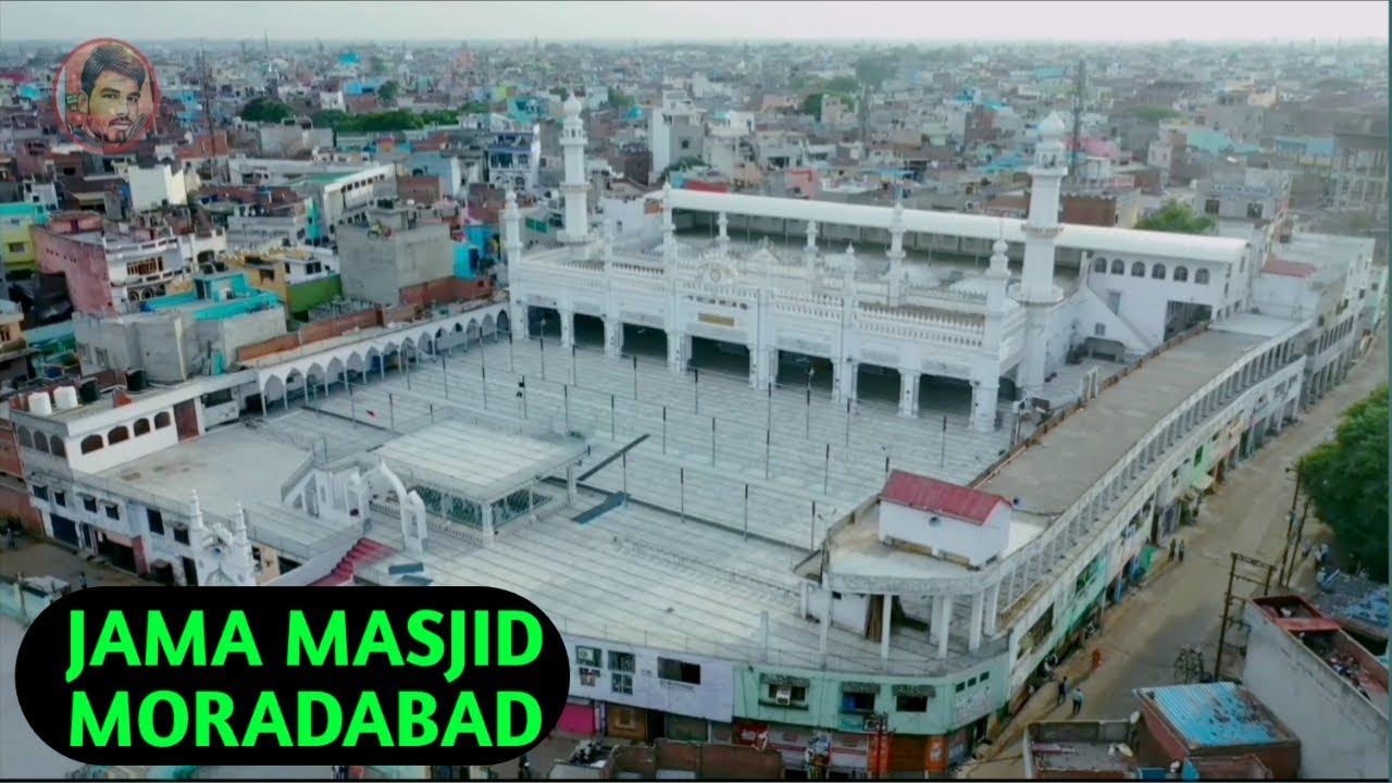 Jama Masjid Moradabad Drone view in (LOCKDOWN 4.0)BY MBD KA SUHAIL_जामा ...