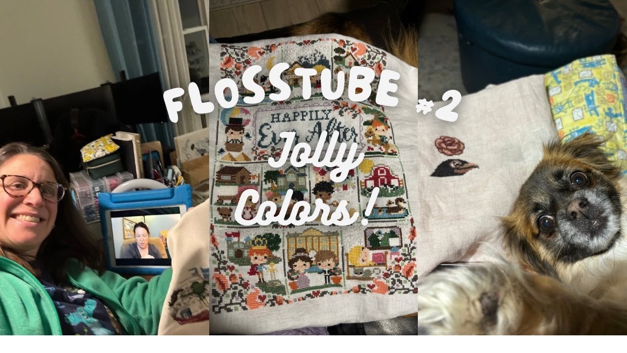Flosstube #2 Jolly Colors! - YouTube