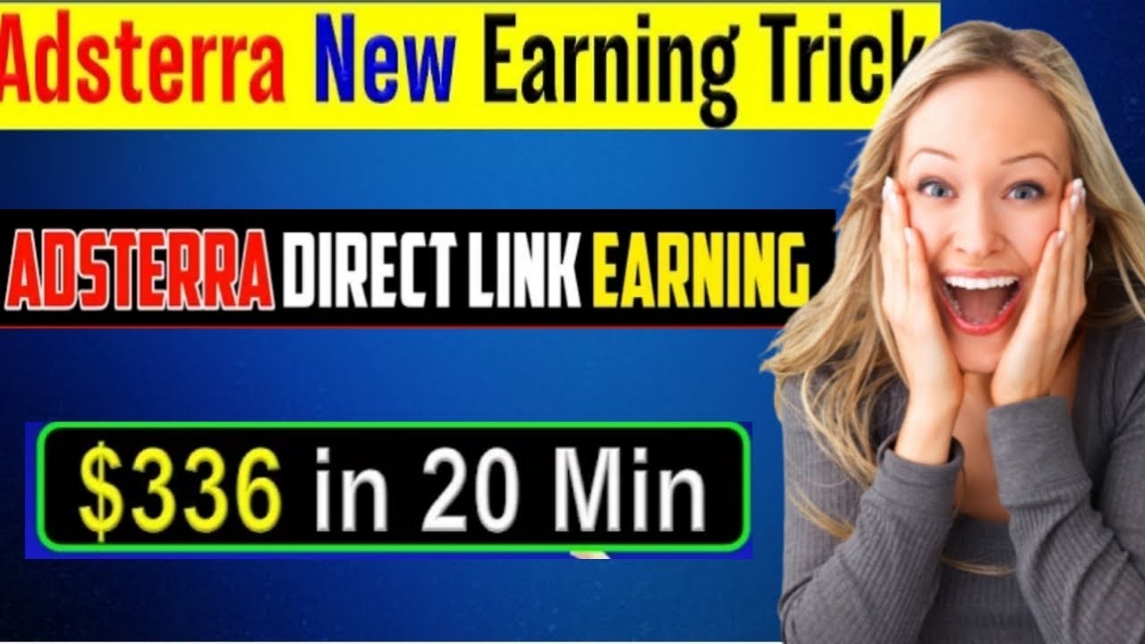 Adsterra new Hidden Earning Trick || Adsterra earning New method ...