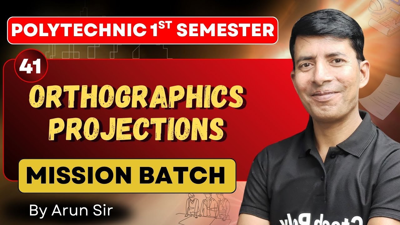 ENGINEERING GRAPHICS | Unit-02 (Orthographies Projections) | P-24 ...