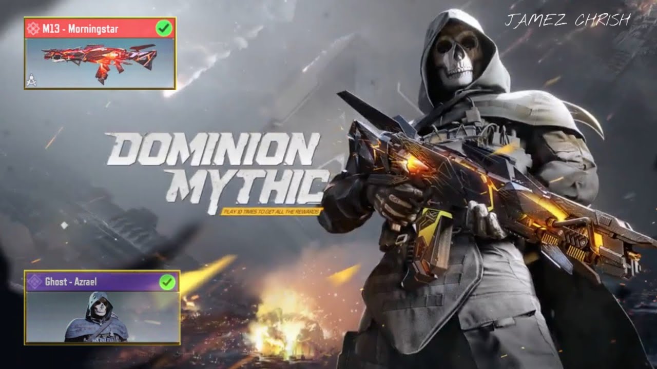 New Mythic M13 Morning star - Dominion draw | Ghost Azrael | Legendary ...