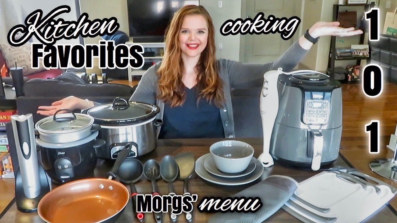KITCHEN FAVORITES! | Cooking 101 Basics & Suggestions - YouTube