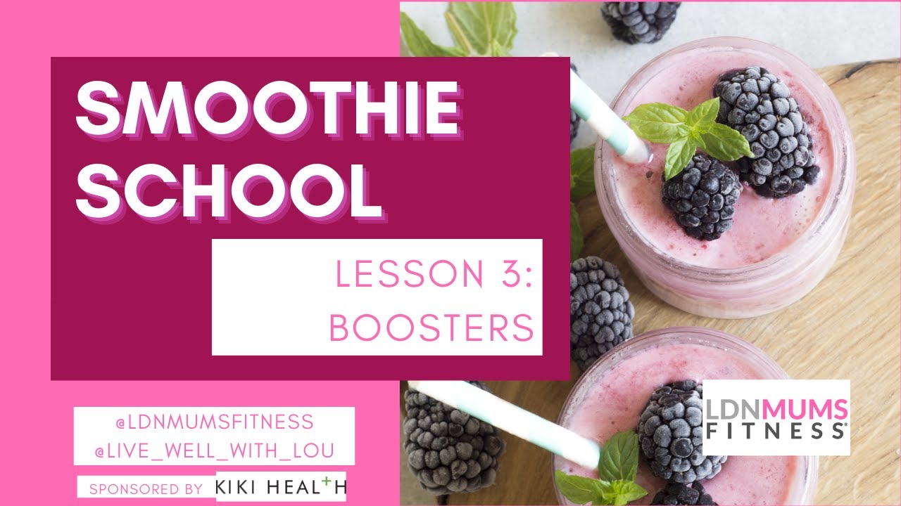Smoothie School: Smoothie Boosters - YouTube