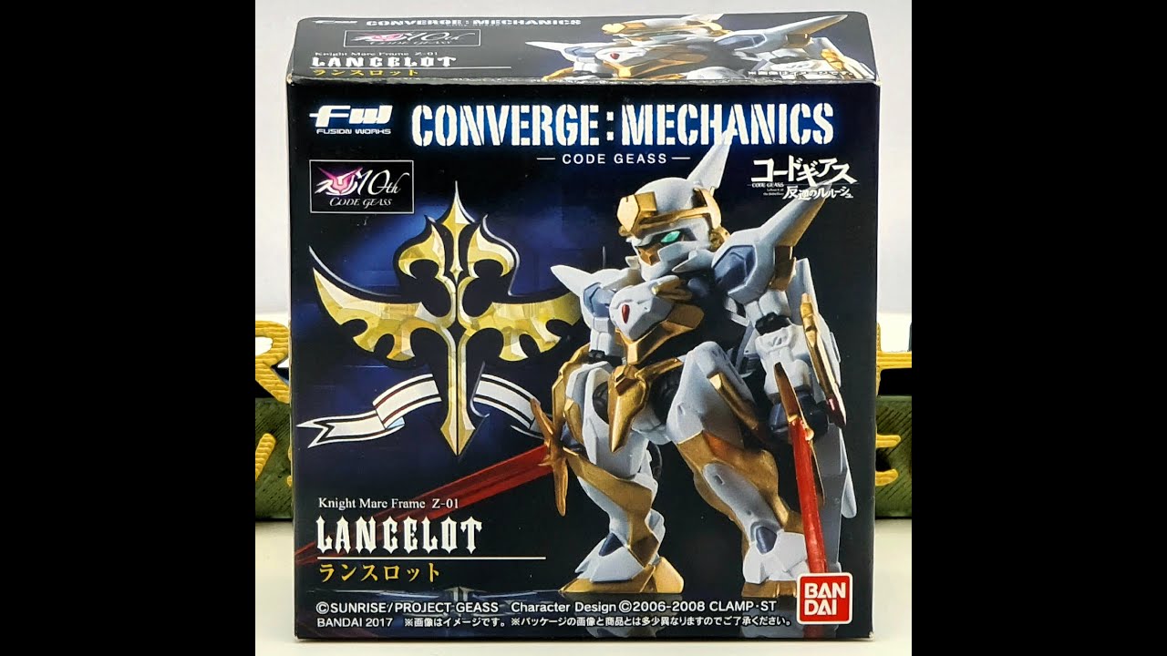 FW Gundam Converge Mechanics Code Geass Lancelot - YouTube