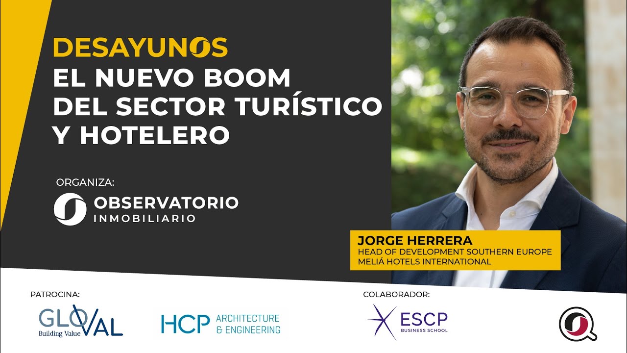 JORGE HERRERA | MELIÁ HOTELS INTERNATIONAL | DESAYUNOS JULIO 2023 - YouTube