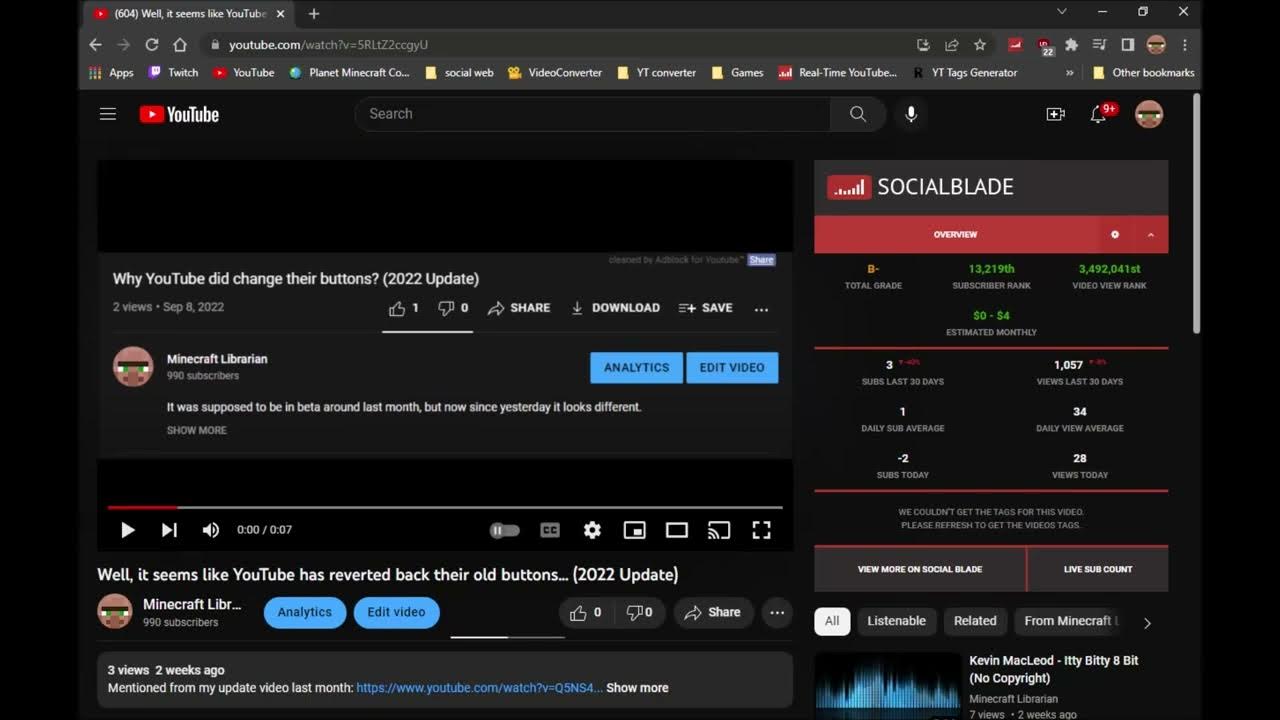 YouTube has completely updated their layout (2022 Update) - YouTube
