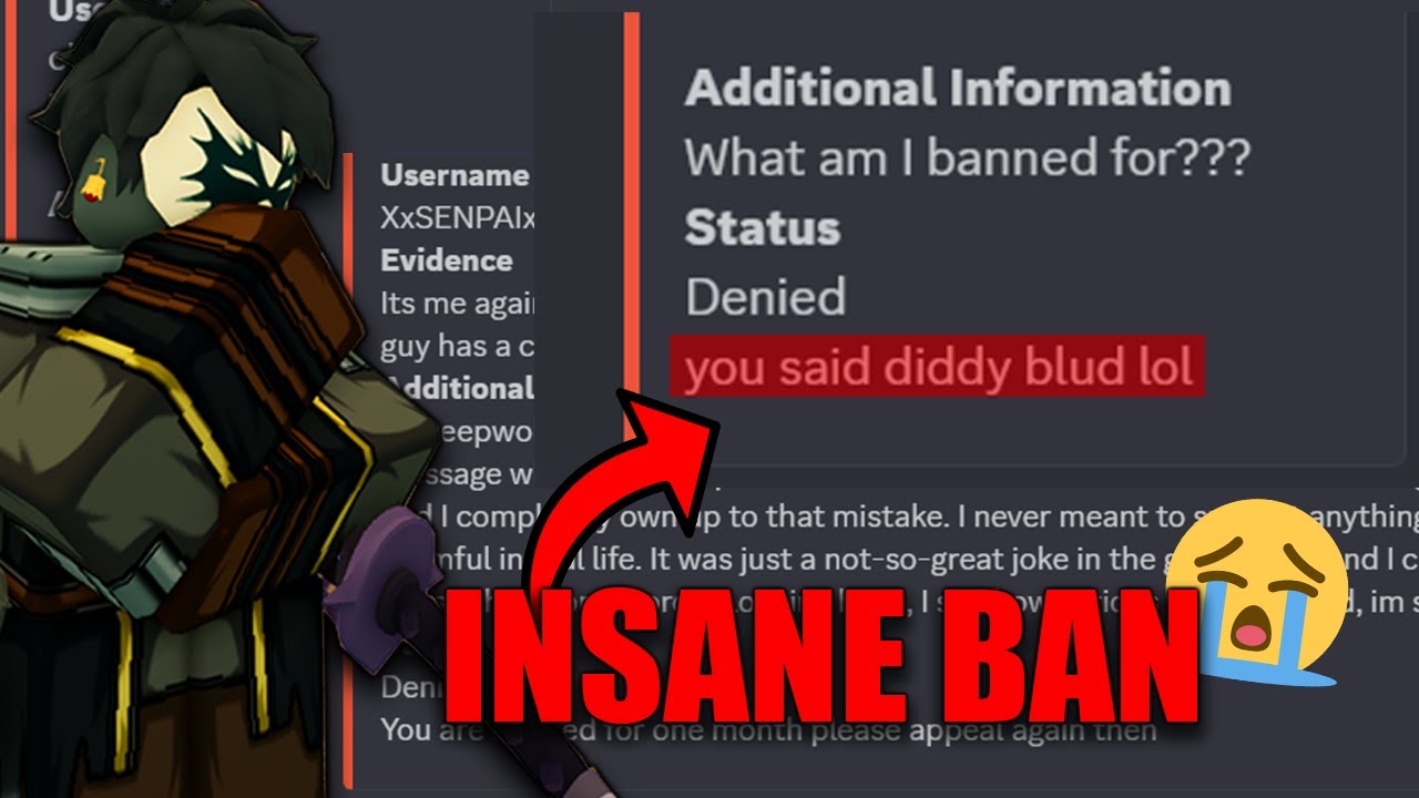 Deepwokens WORST Ban Appeals... - YouTube