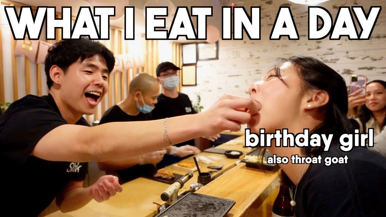 What I Eat in NYC: KKBQ and Sushi for Viv's Birthday ️ - YouTube