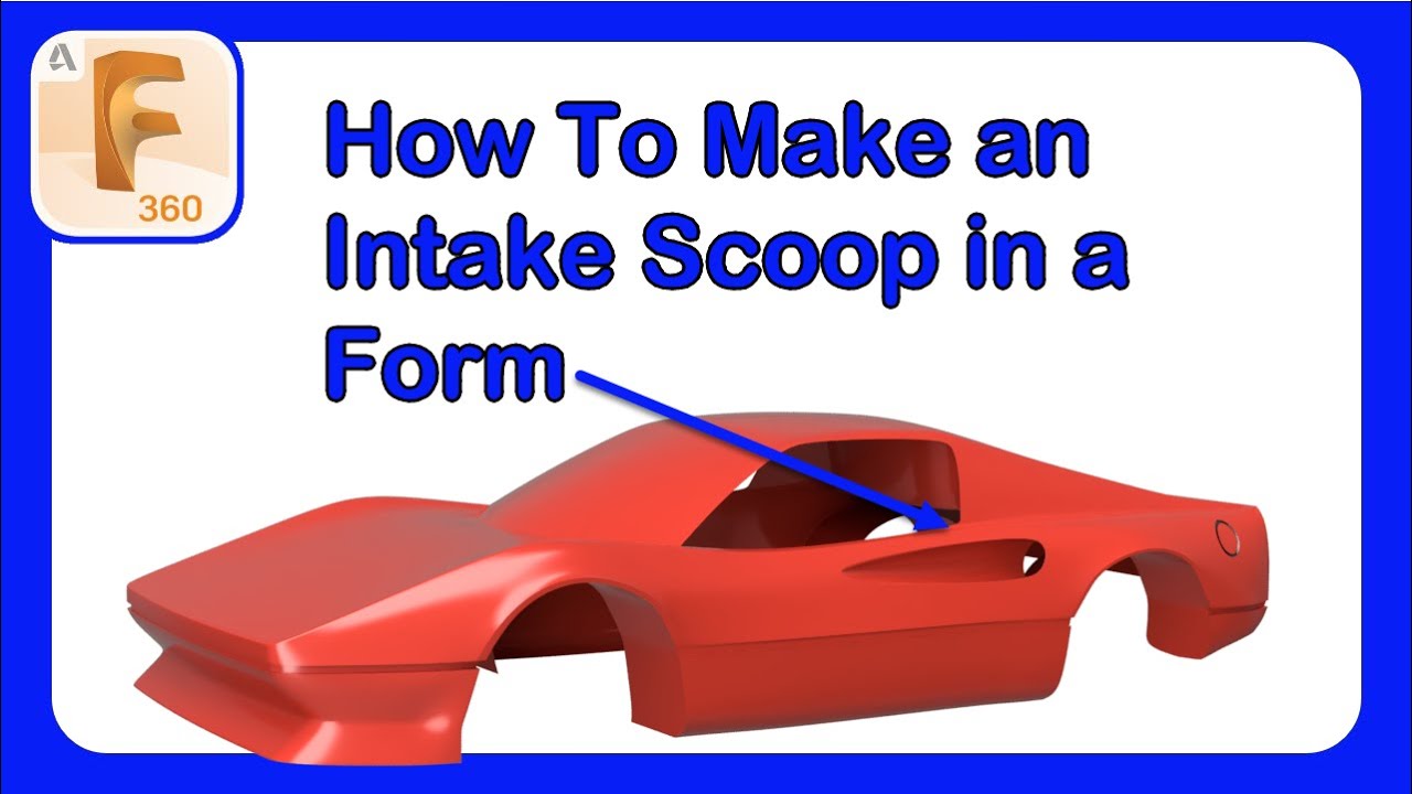 How to Model a Car - Ferrari 308 with Fusion 360 Forms - Part 14 ...