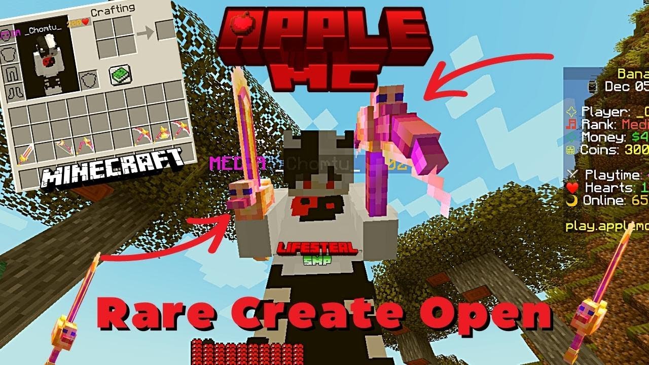Rare Creates Open | Duck Create Open Apple mc || Apple mc server ...