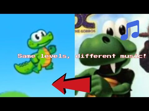 Croc's World Trilogy, but every level theme has a different song - YouTube