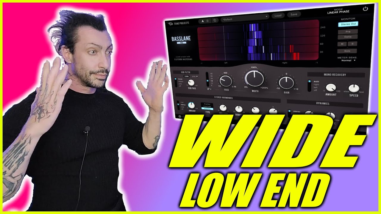 WIDE Low End: Tone Projects BassLane Pro😱 - YouTube