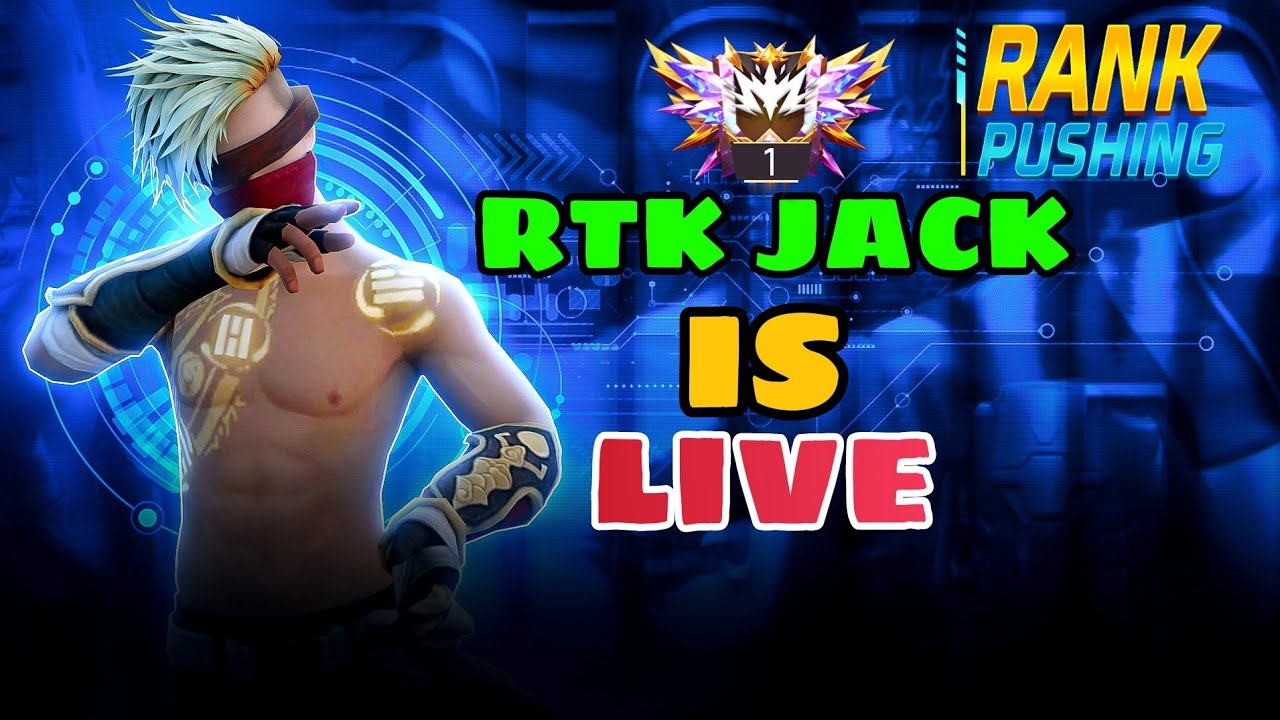 Free Fire live stream || RTK Jack - YouTube
