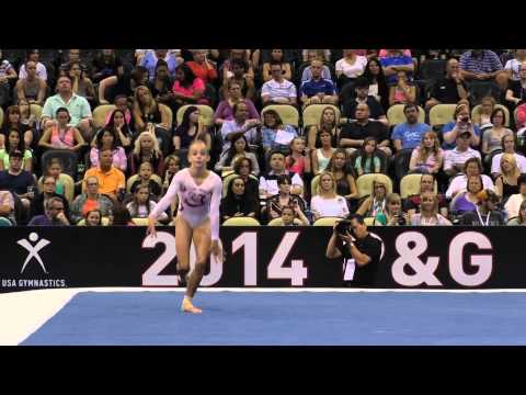 Marissa Oakley – Floor – 2014 P&G Championships – Jr. Women Day 2