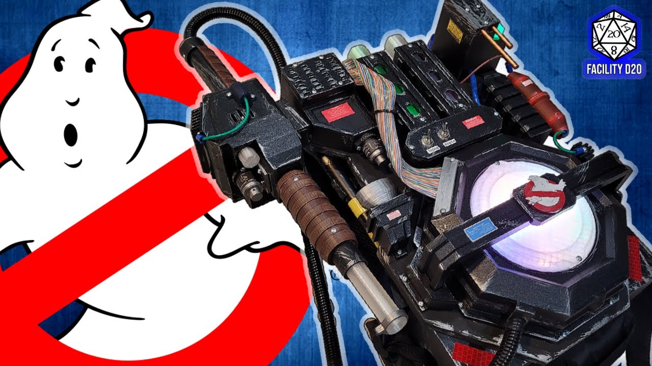 NEW PROTON PACK DESIGN - 3D Printed Ghostbusters Pack - YouTube