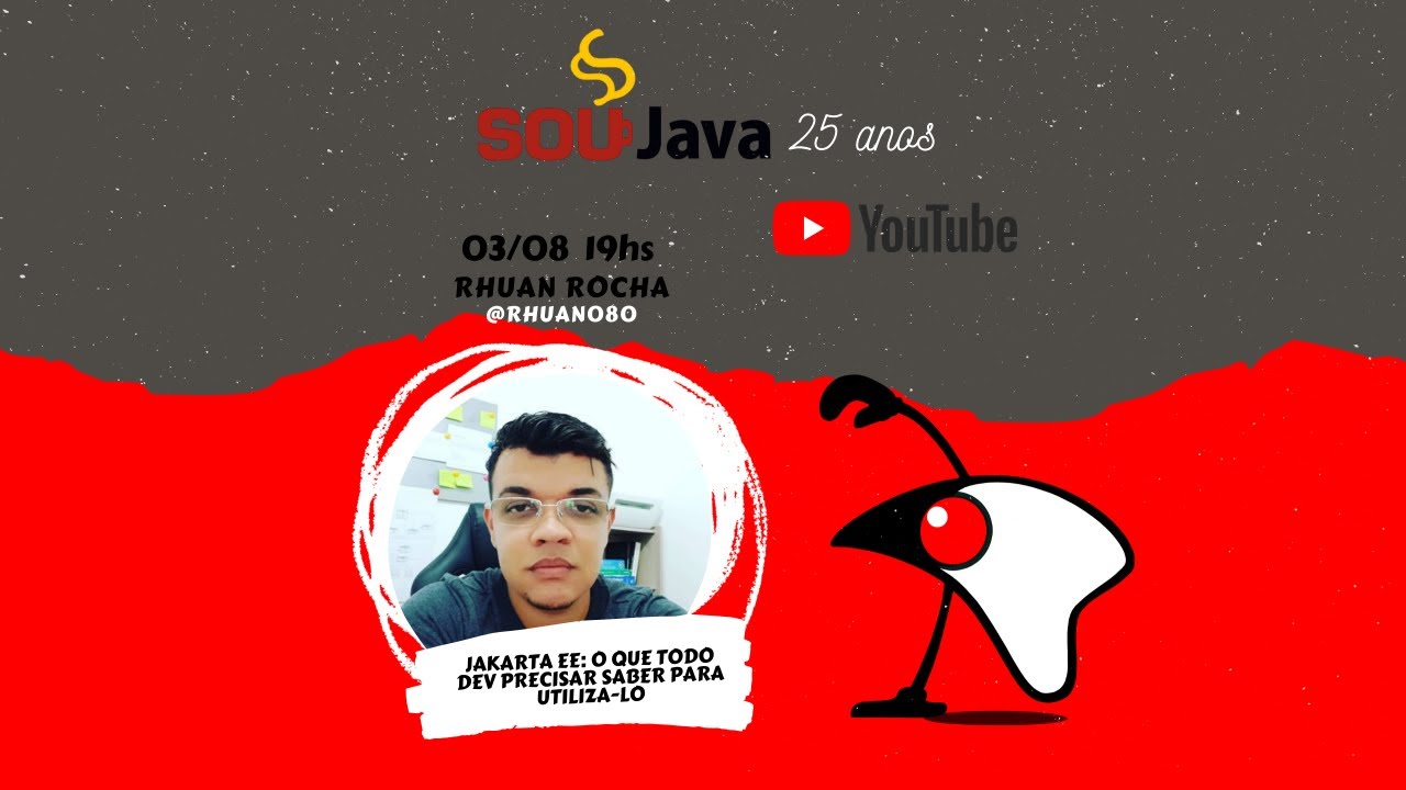 25 Anos de Java: Jakarta EE: O que todo dev precisar saber para utiliza-lo com Rhuan Rocha - YouTube