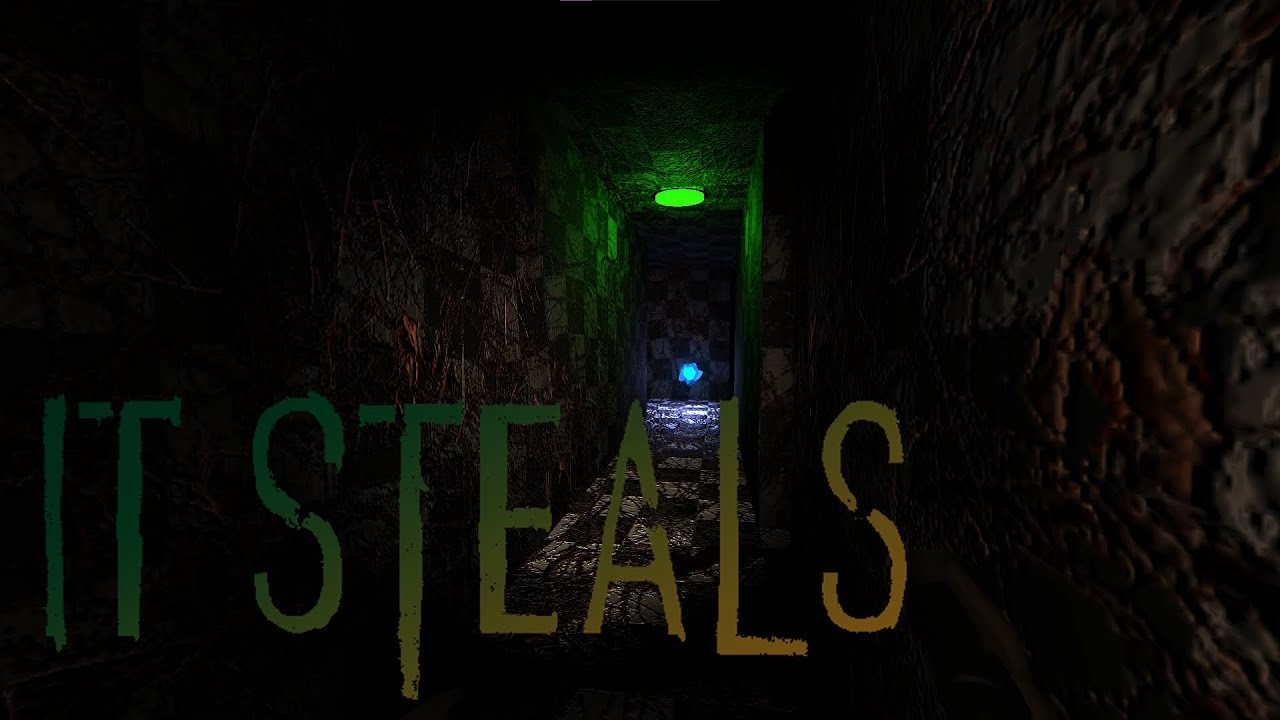 It Steals | Horror Game | Living Halls Mode - YouTube