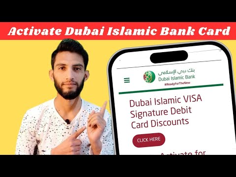 How to activate dubai islamic bank atm card | Dubai islamic bank debit ...