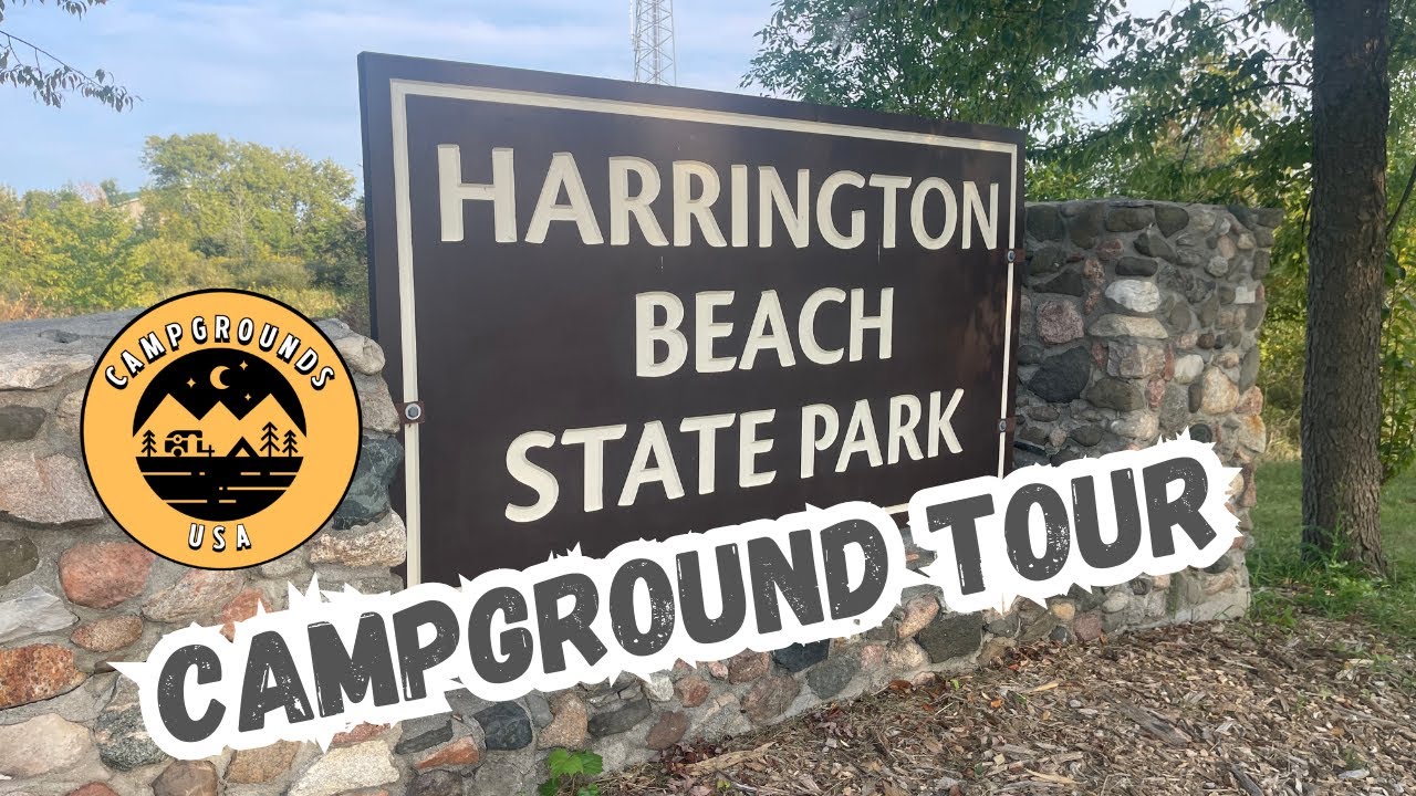 Harrington Beach State Park| Full Campground Tour| Belgium, Wisconsin ...