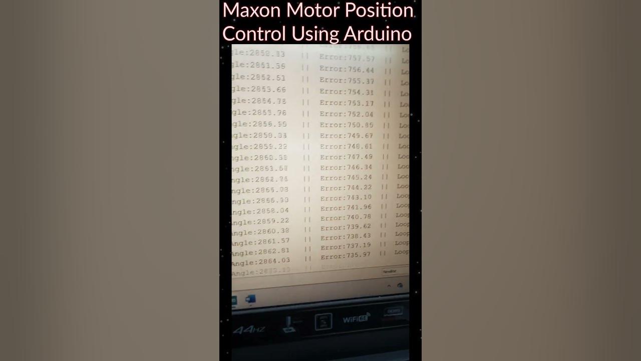 Maxon Motor Position Control Using Arduino #project #embeddedc #arduino ...