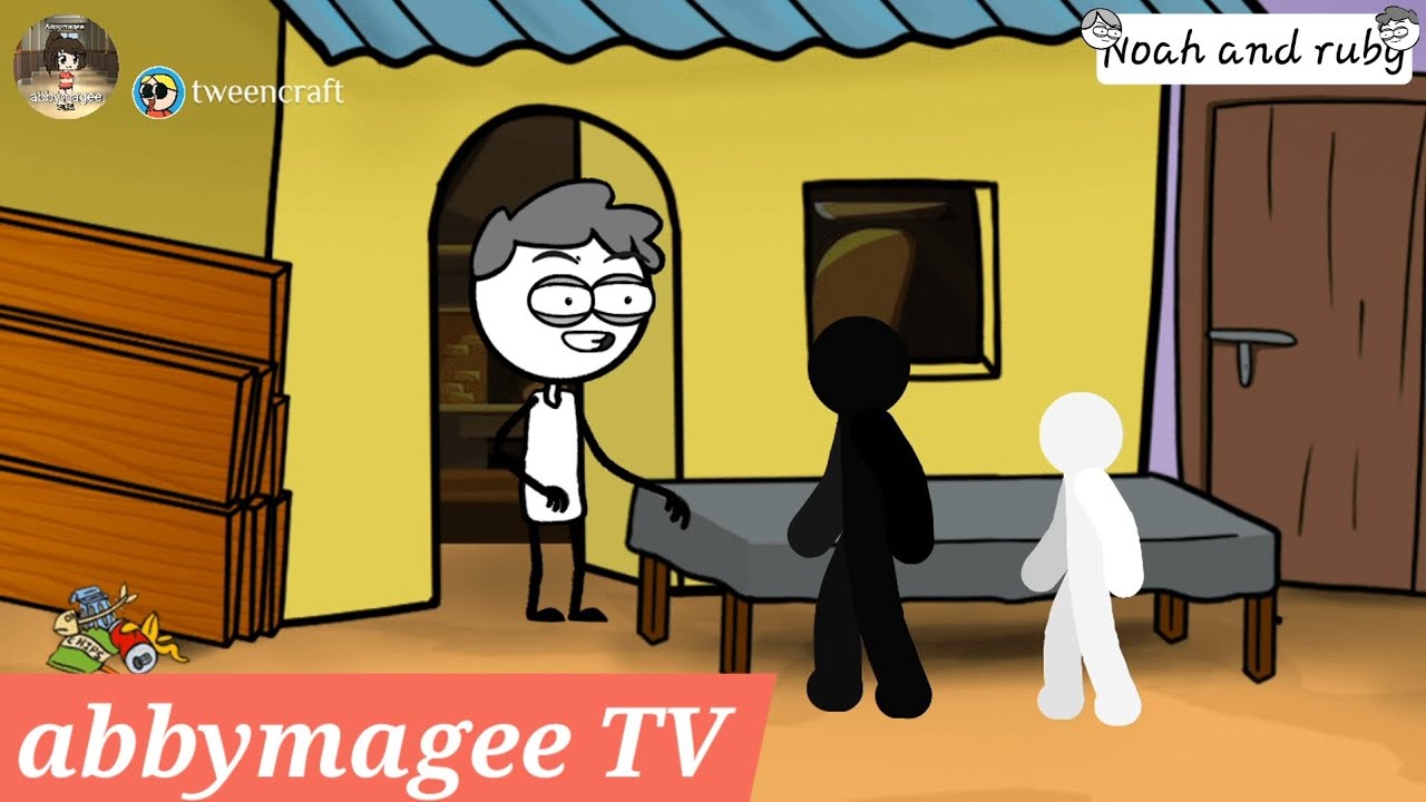 stickman mondium | Noah and ruby | cartoons for adults - YouTube
