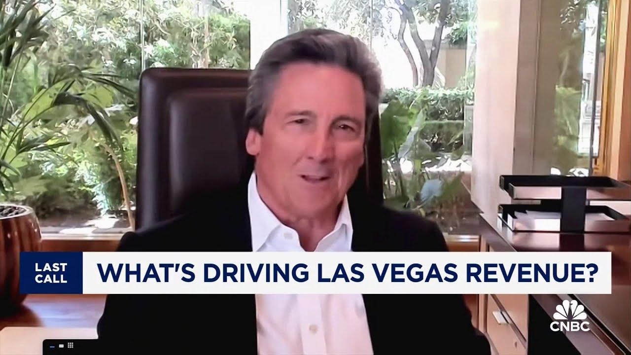 MGM Resorts CEO Bill Hornbuckle talks Las Vegas' travel boom - YouTube