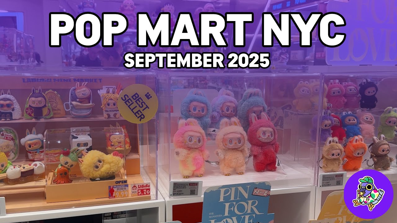 POP MART NEW YORK CITY - SEPTEMBER 2025 #popmart #labubu #nyc # ...