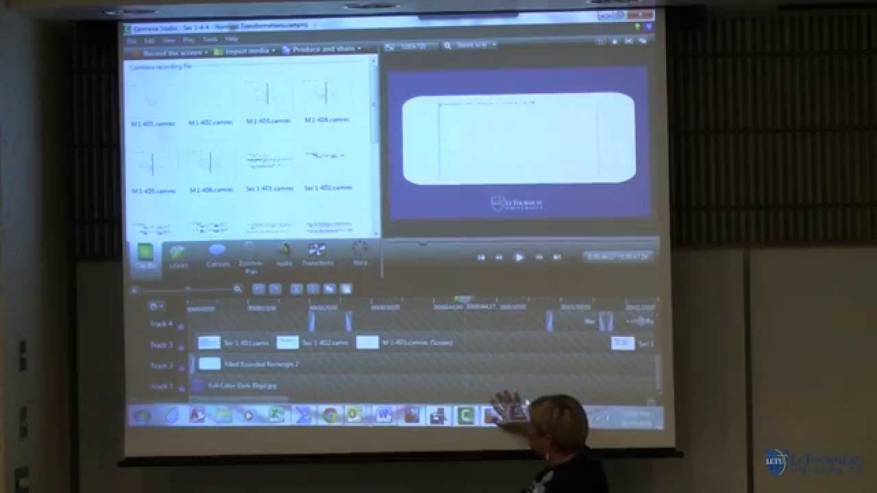 Use of Doceri in the Classroom and Make a Video using Camtasia - YouTube