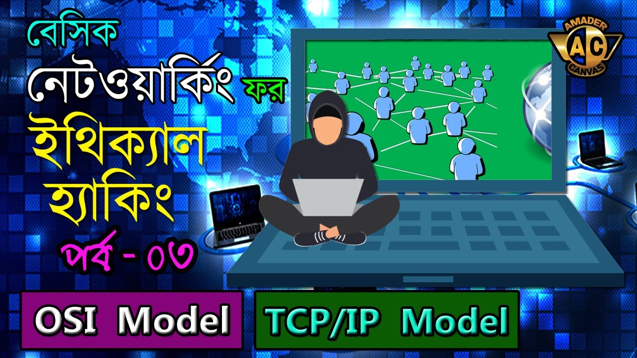 Networking Basic For Ethical Hacking Part 3 | OSI Model & TCP/IP Model ...