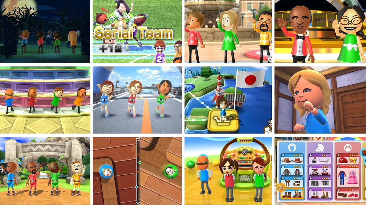 Wii Party U Longplay🎵 Most Popular Gameplay Board Game Island 🎵 ...
