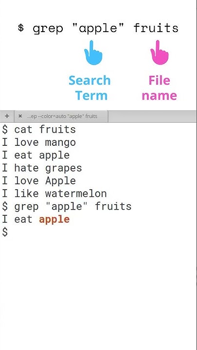 What is GREP command in Linux #shorts - YouTube