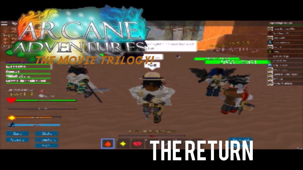 ROBLOX - Arcane Adventures - Movie Trilogy - The Return - YouTube