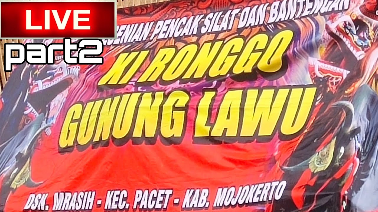 LIVE KESENIAN JARANAN KI RONGGO GUNUNG LAWU - YouTube